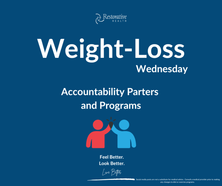 Don't Do It Alone: Weight Loss Accountability - Restorative Health